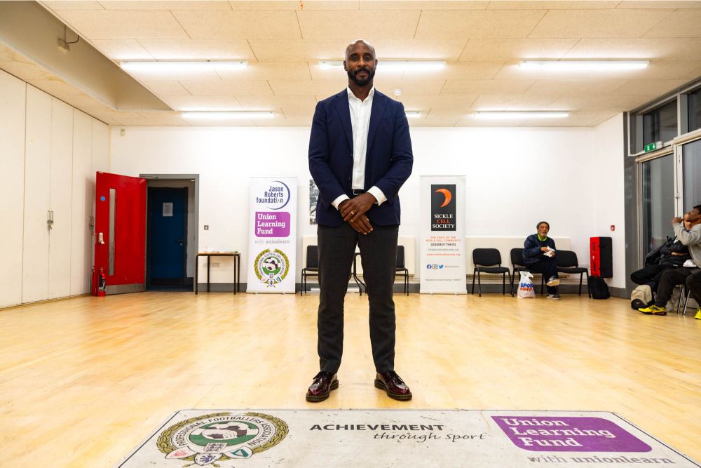 Jason Roberts Foundation Ex- Footballers with Brent Mayor eyeSam (22 ...