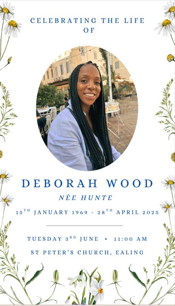 Celebrating The Life of DEBORAH WOOD NÉE HUNTE Video – EyeSam ...